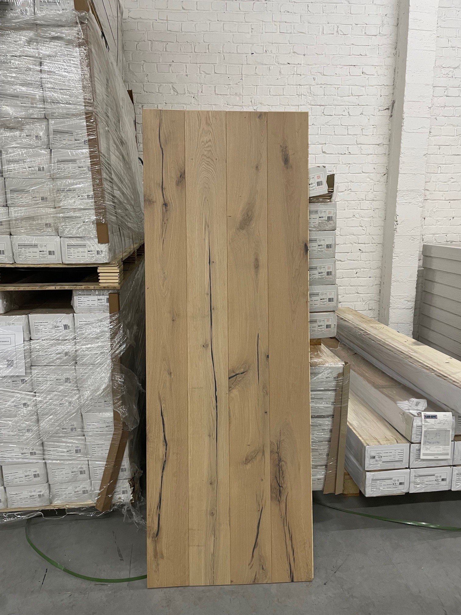(Lot 49.14 m²) Semi-Solid Oak Flooring Invisible Varnished ABCDE 1830 x ...